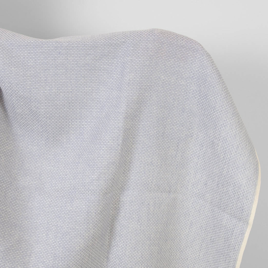 Leinen-Wollestoff hellviolett gemustert 150cm breit