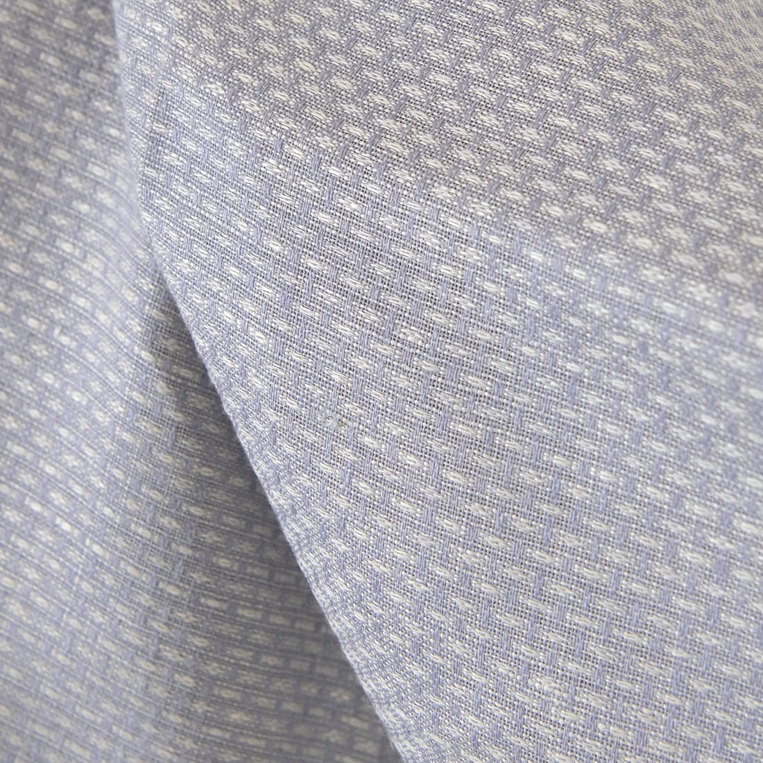 Leinen-Wollestoff hellviolett gemustert 150cm breit